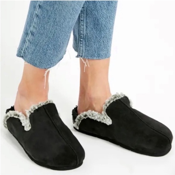 Free People | Shoes | New Free People Damon Cozy Clog Slippers Mules ...